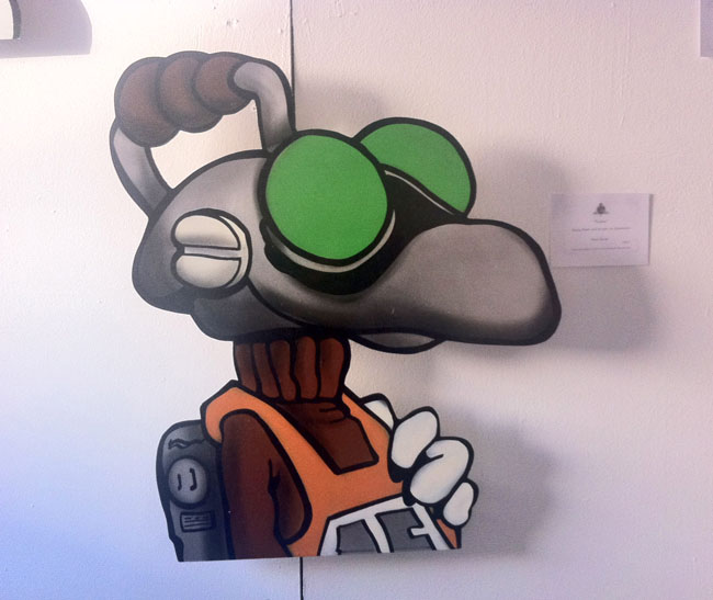 Mark Bodé / Cheo exhibition London West Bank Gallery | DJ Food