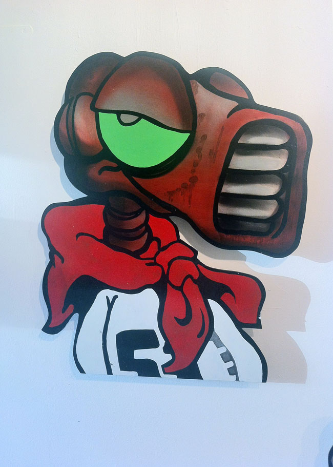 Mark Bodé / Cheo exhibition London West Bank Gallery | DJ Food