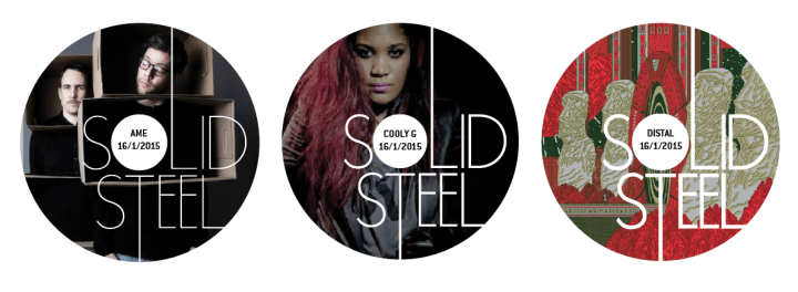 Solid Steel logo process | DJ Food