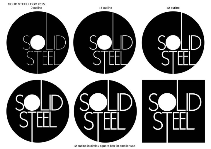 Solid Steel logo process | DJ Food