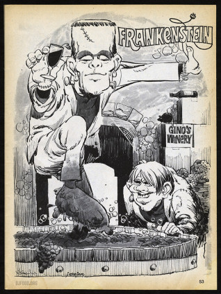 Laugh-In magazine’s Moonlighting Monsters from Sept ’69 | DJ Food